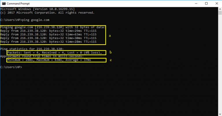 Cara Ping Google dengan CMD dan Aplikasi Android